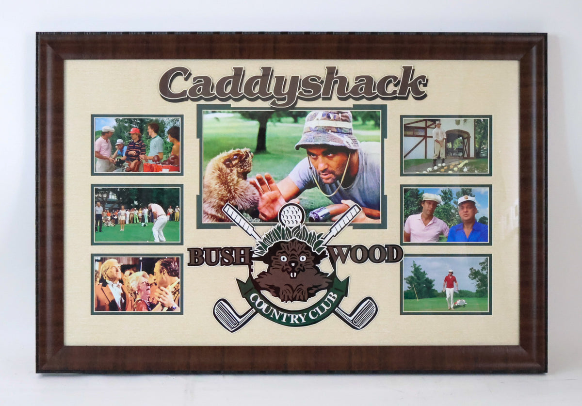 Caddyshack Laser Engraved Signature Framed Artwork – Latitude Sports ...