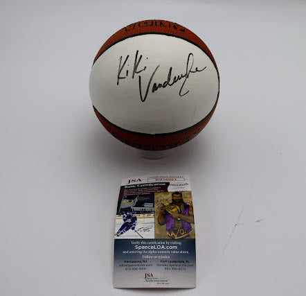 Kiki VanDeWeghe Autographed mini basketball – Latitude Sports Marketing